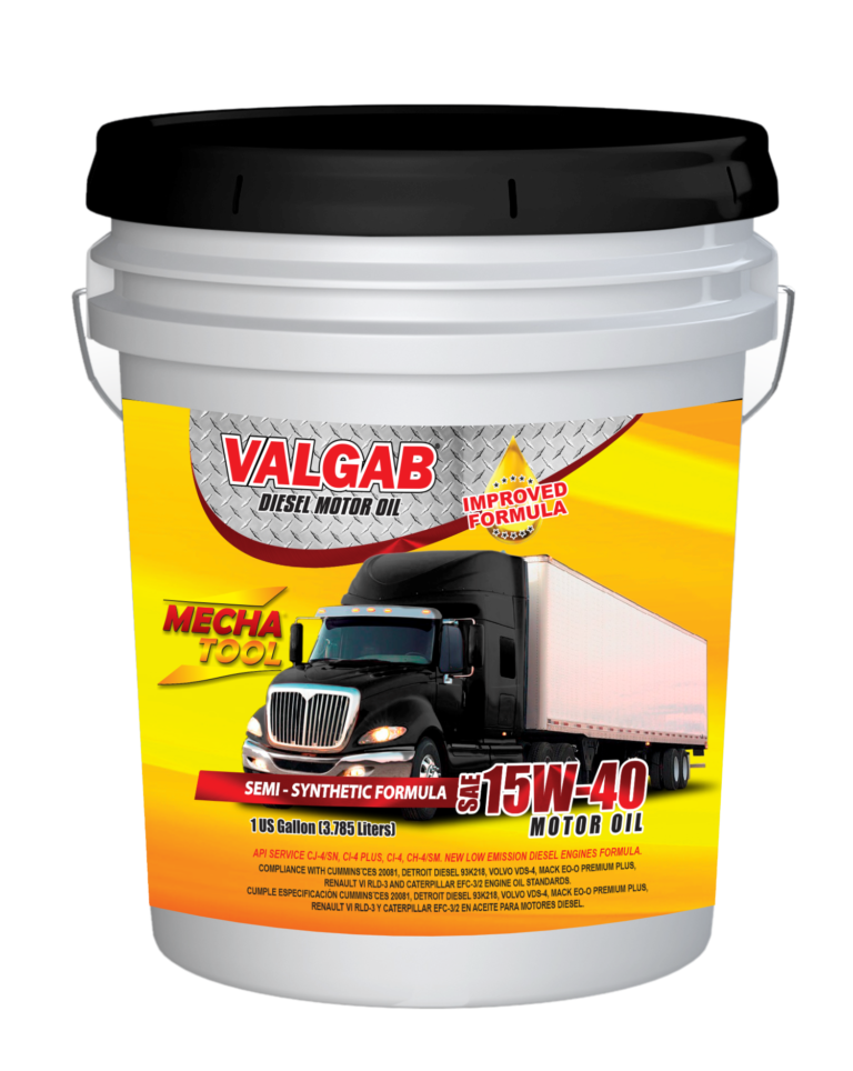 VALGAB® 15W-40 API CK-4/SN – Sunshine