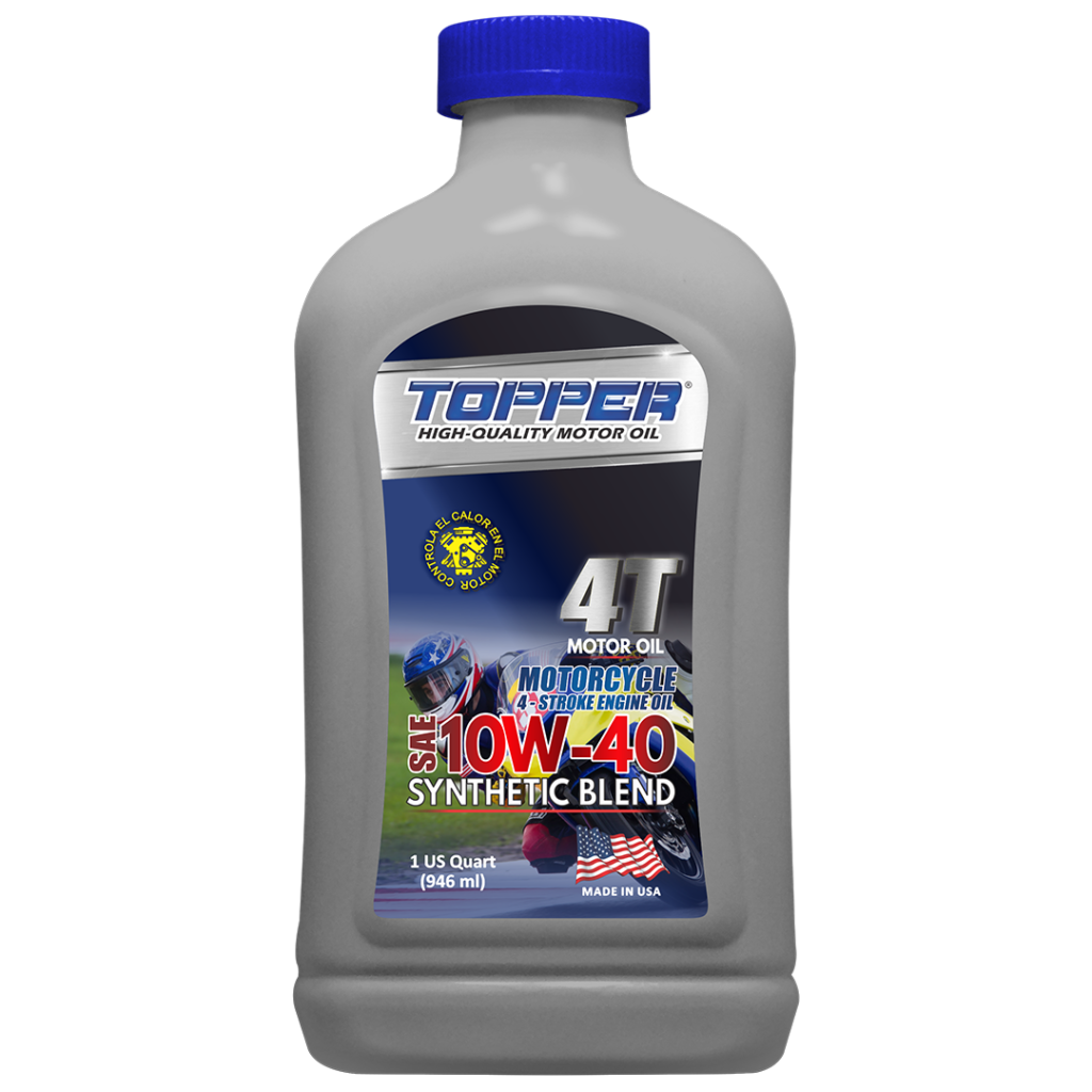 TOPPER® SYNTHETIC BLEND MOTOR OIL SAE 10W-40 4-STROKE – Sunshine