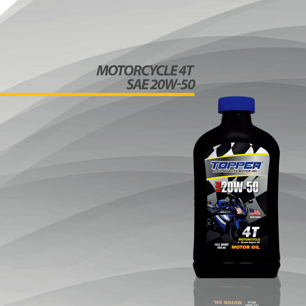 TOPPER® MOTOR OIL 4-STROKE SAE 20W-50 – Sunshine