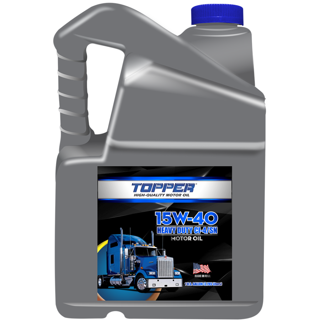 TOPPER® ACEITE SEMI SINTETICO PARA TRABAJO PESADO SAE 15W-40 CI-4/SN – Sunshine