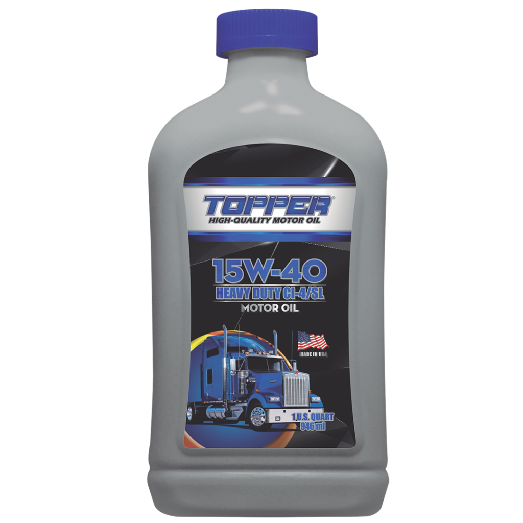 TOPPER® MOTOR OIL SEMI SYNTHETIC SAE 15W-40 CI-4/SN – Sunshine