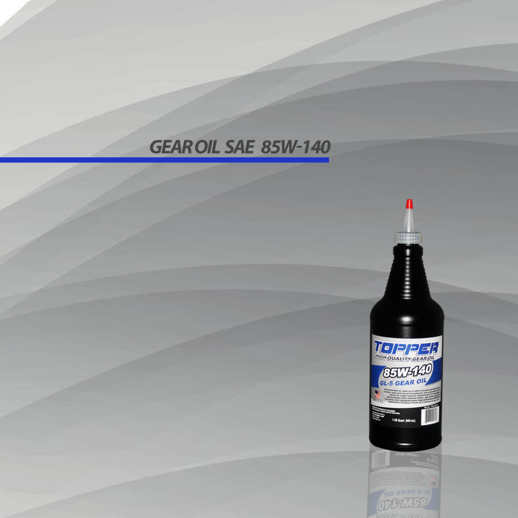 TOPPER® GL-5 GEAR OIL SAE 85W-140 – Sunshine
